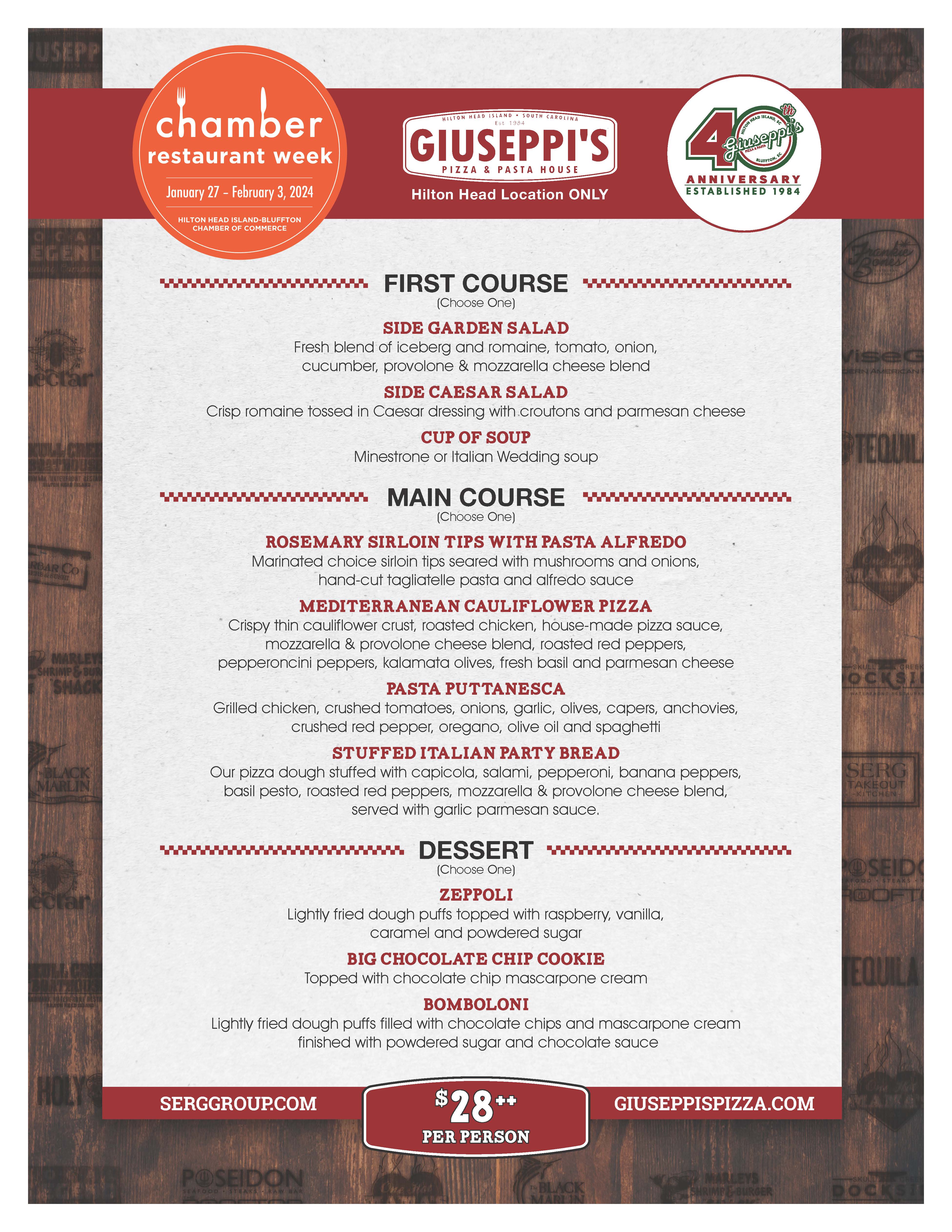 Menus + deals for Hilton Head, Bluffton Restaurant Week 2024 | Hilton ...