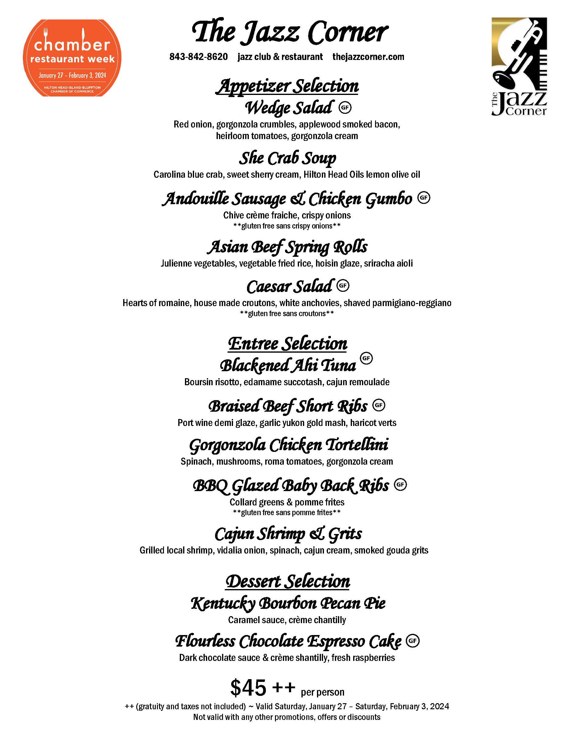 Menus + deals for Hilton Head, Bluffton Restaurant Week 2024 | Hilton ...